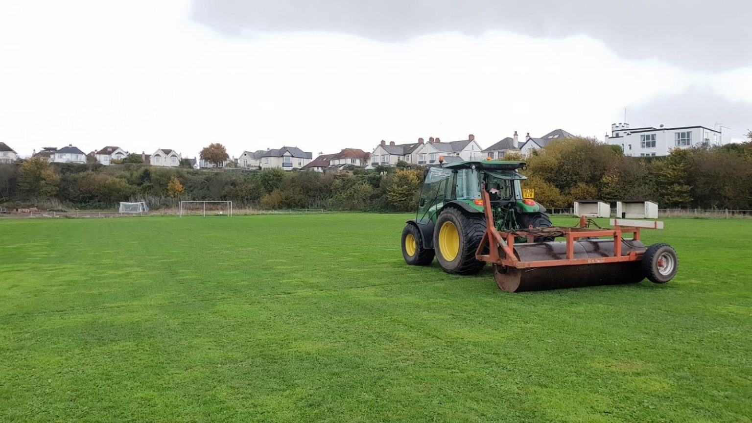 Sports Field – Rollering – County Grounds Maintenance